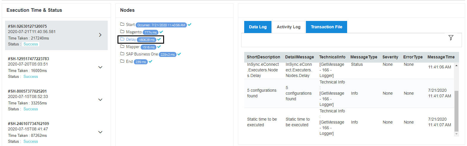Delay Node - APPSeCONNECT Product Docs