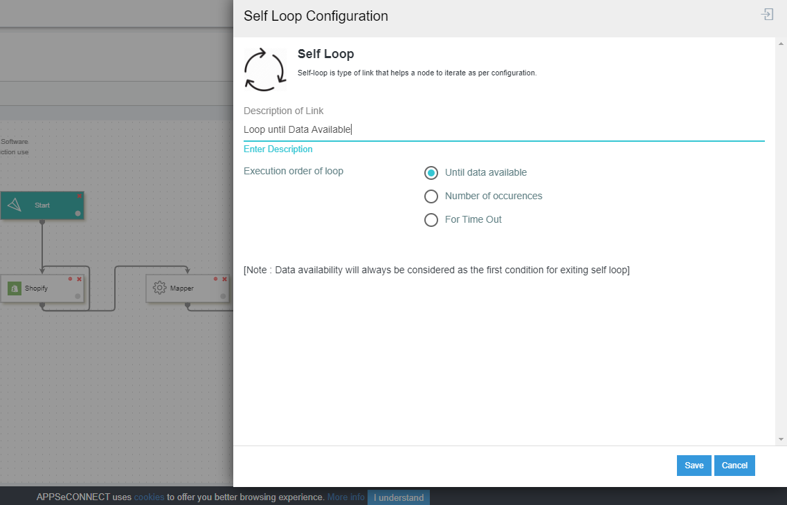 Selfloop - APPSeCONNECT Product Docs