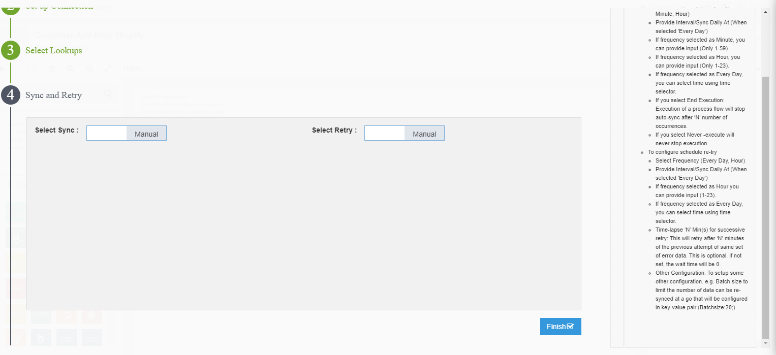 Sync Info & Retry - APPSeCONNECT Product Docs